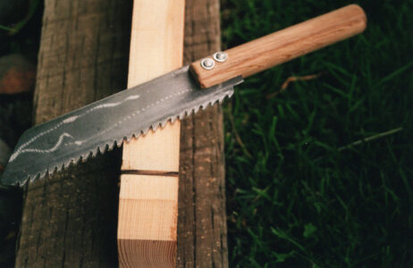 How to Make a Homemade Saw Blade - Grit